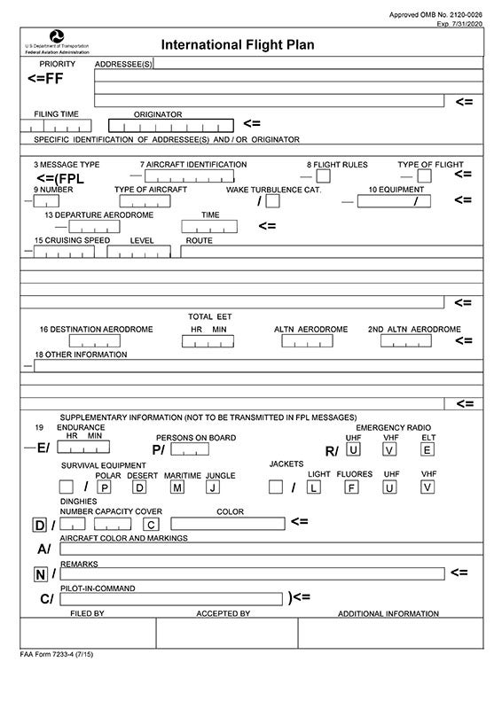 How To File A Flight Plan - Plane + Pilot