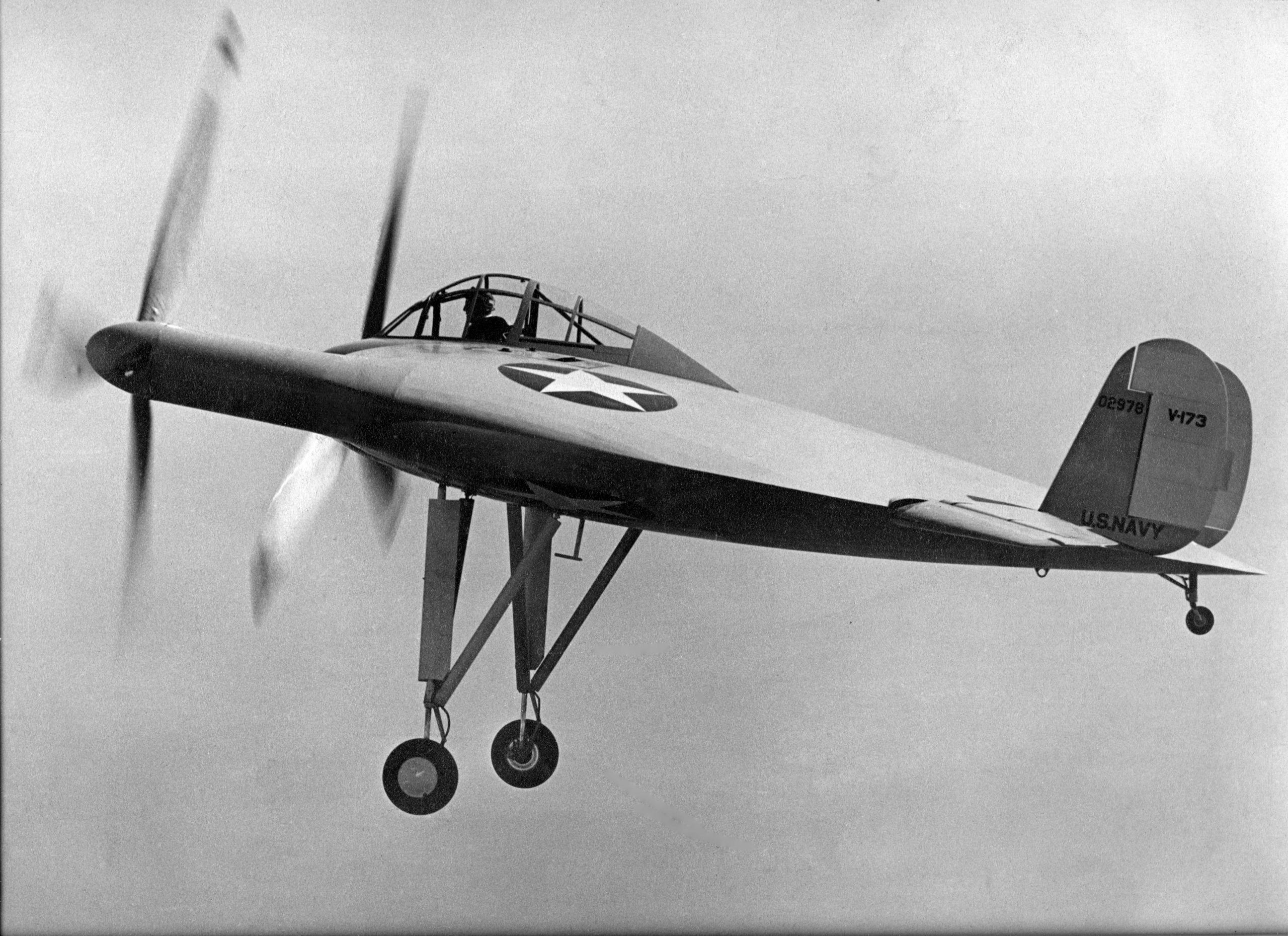 V-173 Flying Pancake: The Amazing STOL "Flying Saucer" - Plane & Pilot