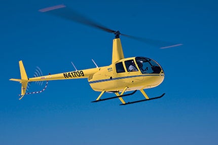 Robinson R44 Raven II Helicopter: Piston Chopper - Plane + Pilot