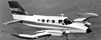 CESSNA 421 "GOLDEN EAGLE" - Plane + Pilot