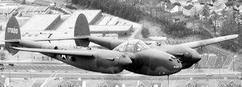 LOCKHEED P-38 "LIGHTNING" - Plane + Pilot